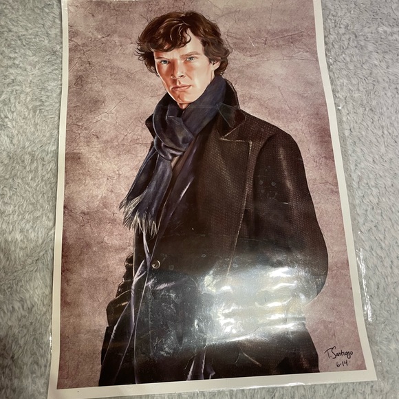 Source Unknown | Art | Rare Sherlock Holmes Cumberbatch Artwork 8 By ...